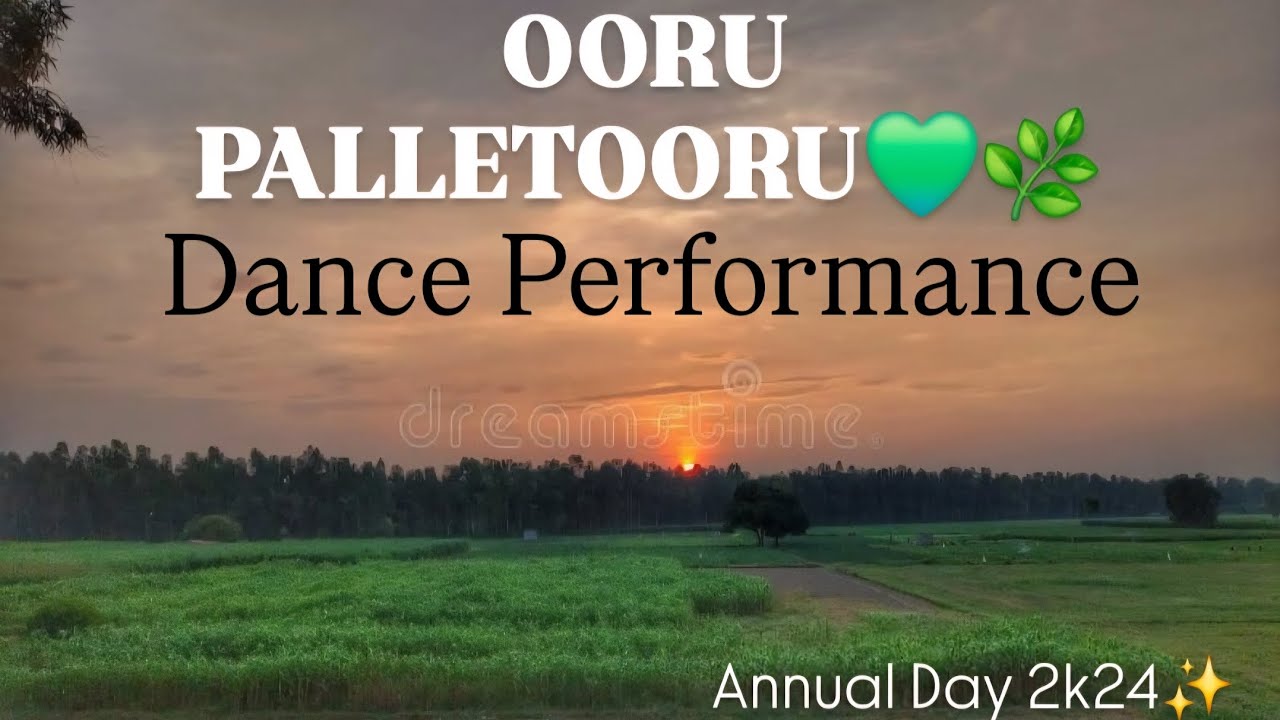 Ooru Palletooru Song|Balagam|Annual Day 2k24|Dance Performance|Charitha ...