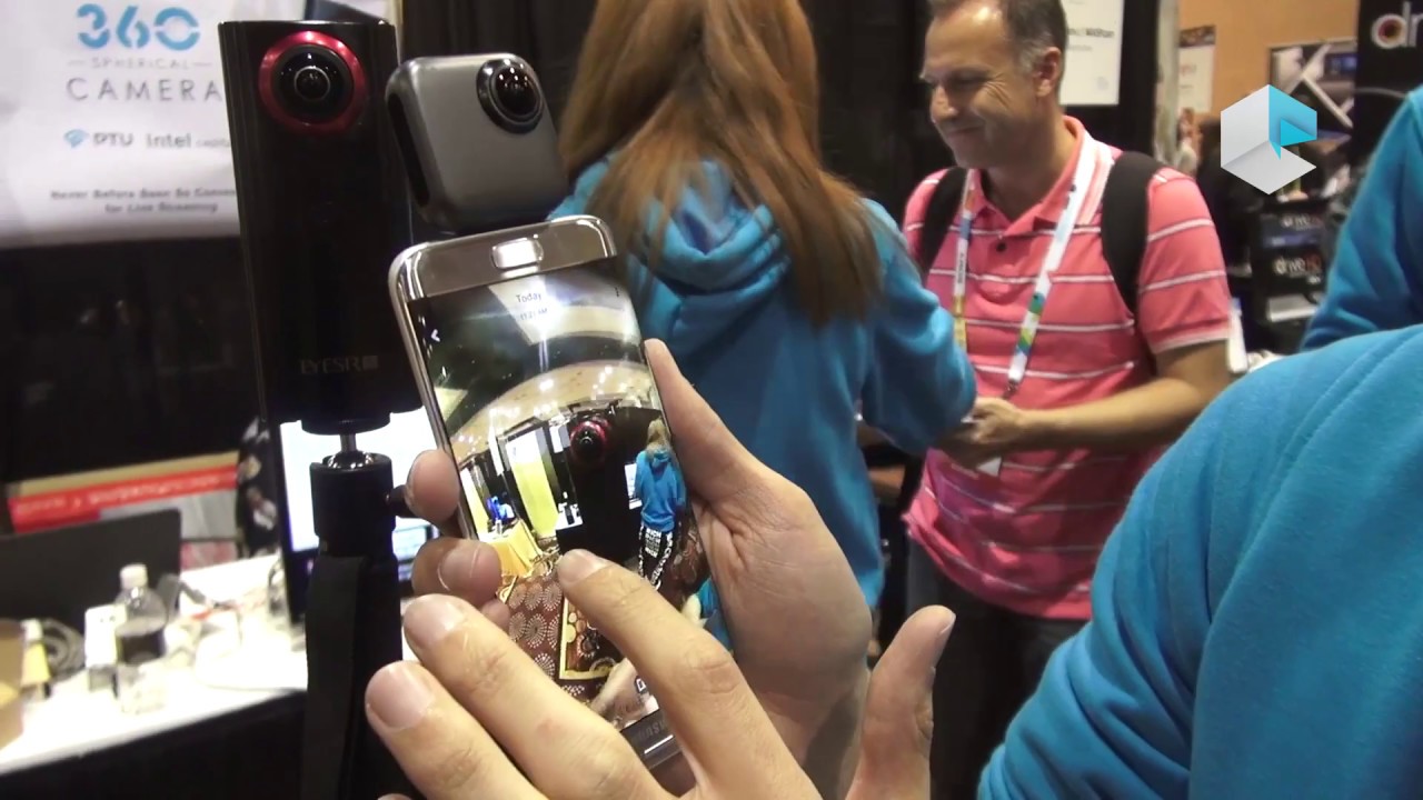 PTU Wink and Eyesir S 360 degrees spherical cameras - YouTube