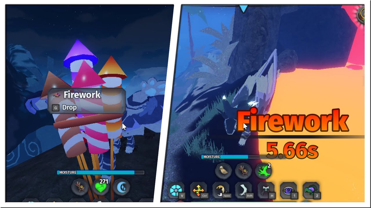 Fireworks Locations - Creatures Of Sonaria - YouTube