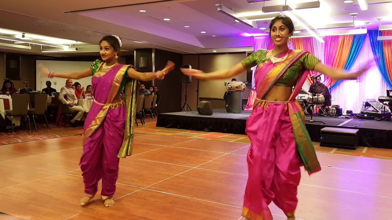 Pinga dance performance for Temple fundraiser at Hyatt Regency - YouTube