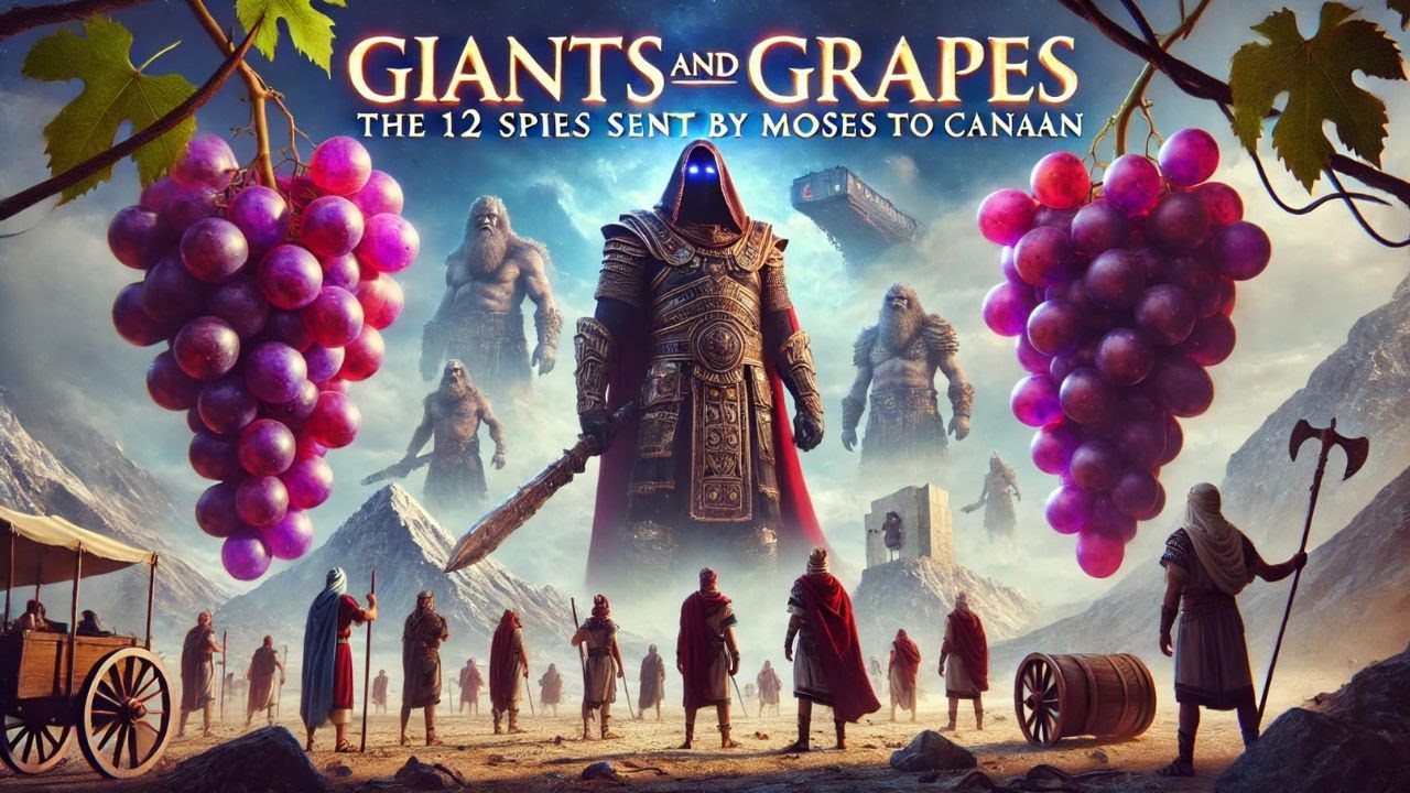📖 Giants and Grapes: The Biblical Story of the 12 Spies Sent by Moses ...