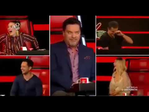 O Ses Türkiye Beyaz Komik Anlar-2018