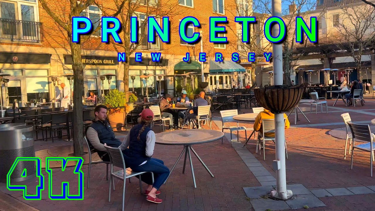 Princeton Downtown Walk, New Jersey - USA, 4K - UHD - YouTube