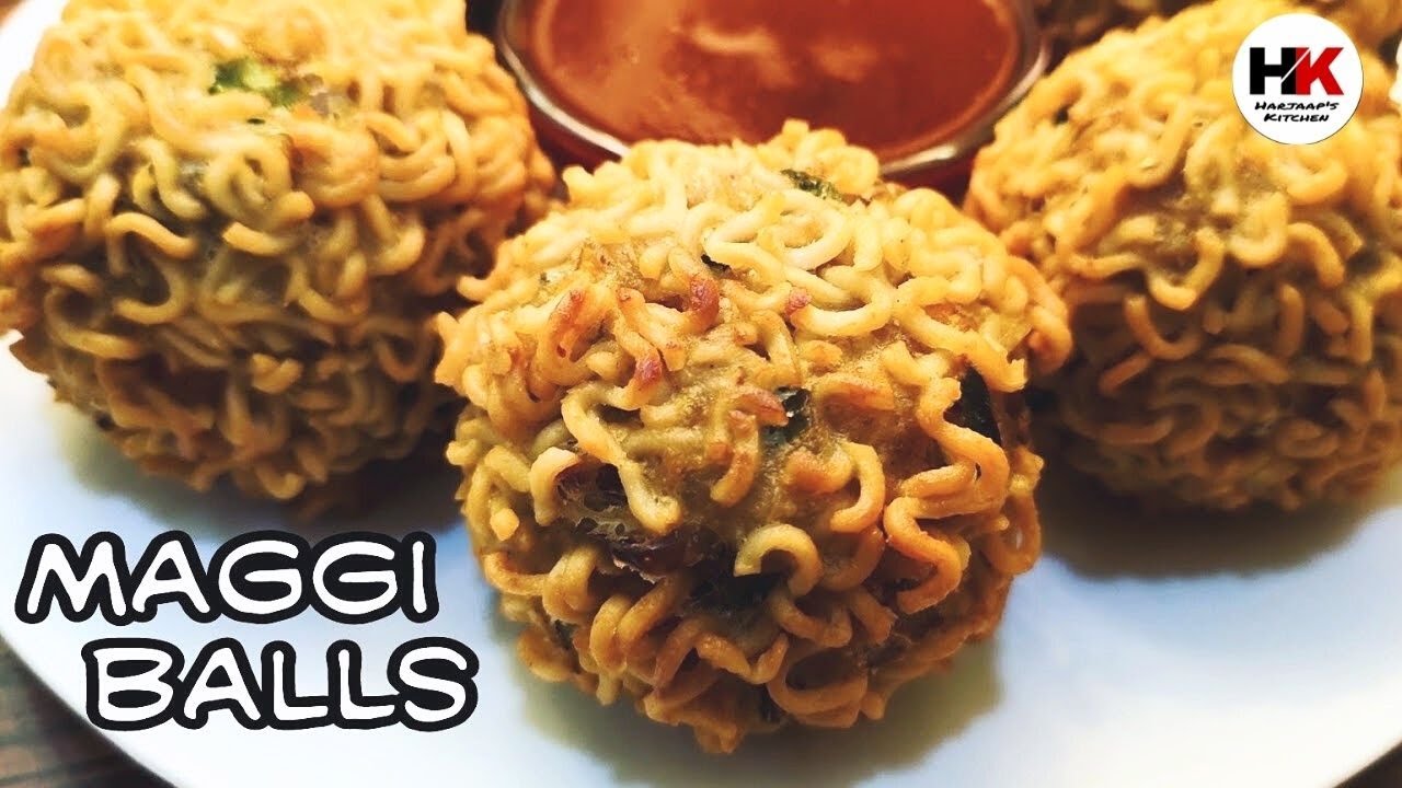 Masala Veg Maggi Pakoda | Best Maggi Pakora Recipe | Noodles Balls ...