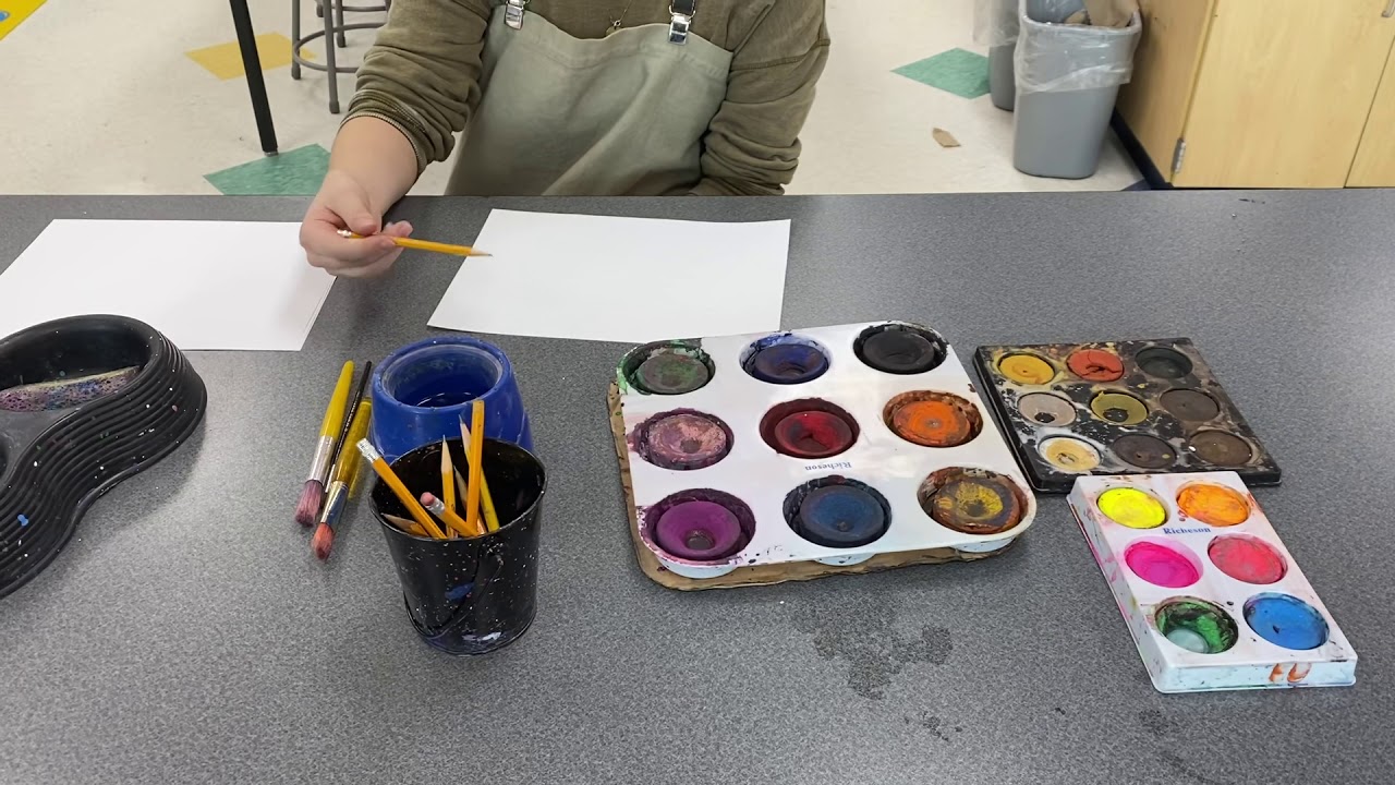 Kinder Painting Demo - YouTube