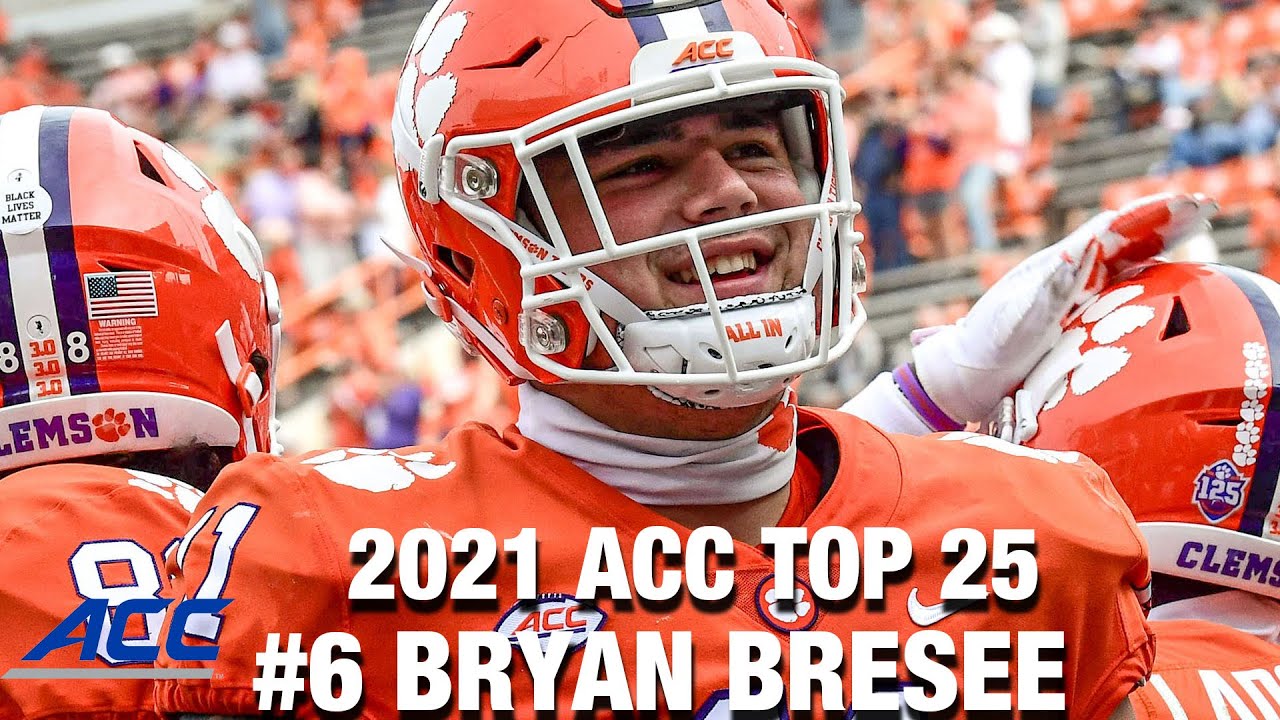 #6 Clemson DL Bryan Bresee | 2021 ACC Football Top 25 Returning Players ...
