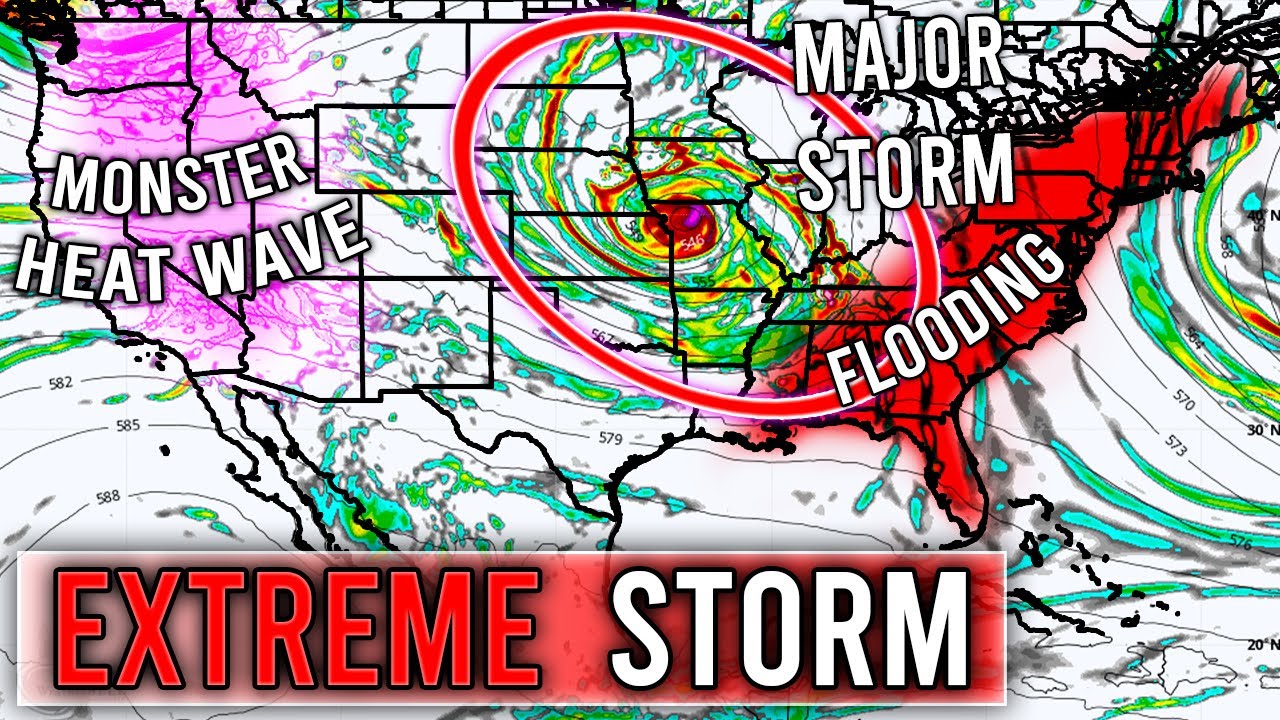 Upcoming Monster Storm... Extreme Weather, Major Flooding, Severe ...