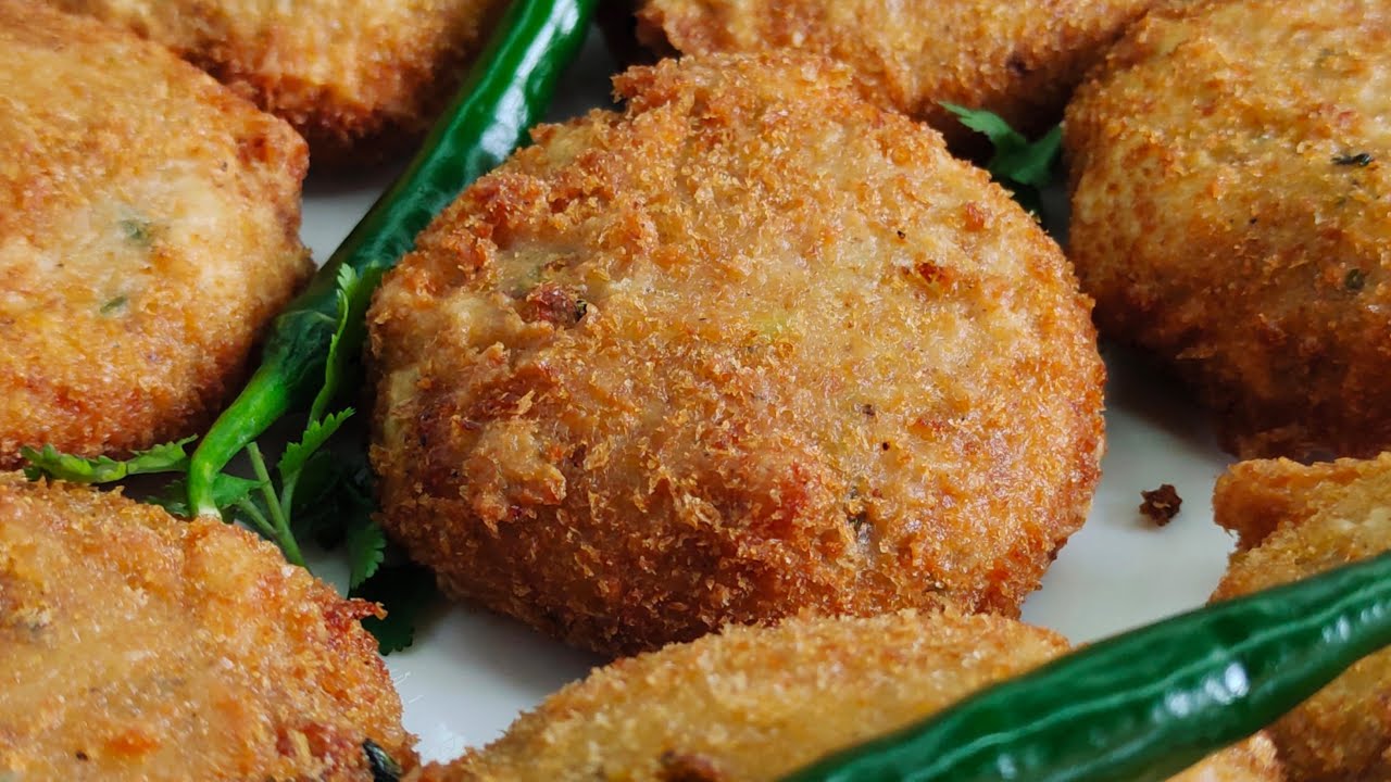 Extra Crispy Aloo Cutlets/Tikki Recipe - Aloo Kabab - Kids Lunchbox ...
