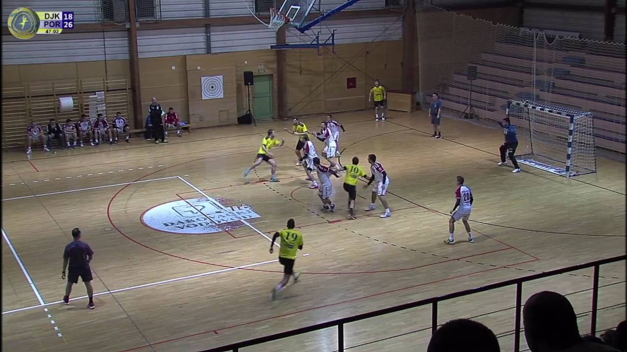 David Lubar | Line Player | Handball Highlights - YouTube