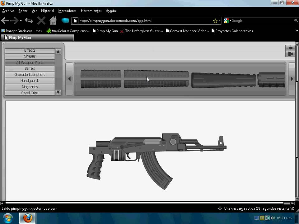 Crea tu propia arma con Pimp My Gun - YouTube