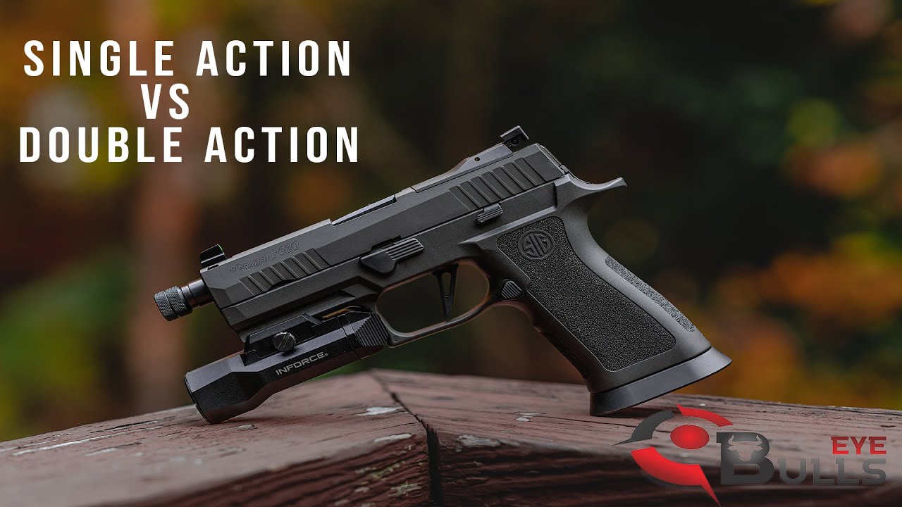 Single Action Handgun vs Double Action |Bulls Eye| - YouTube