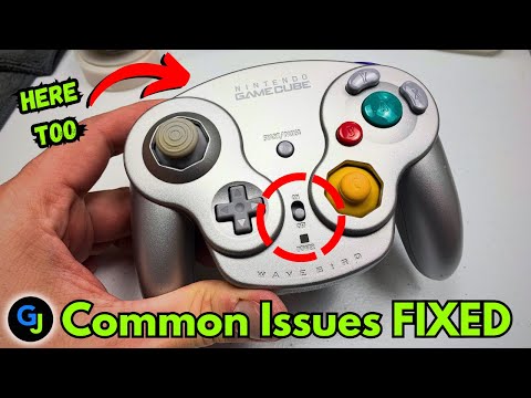 Gamecube Wavebird Controller Teardown & Cleaning To Fix 2 Of The Most Common Issues