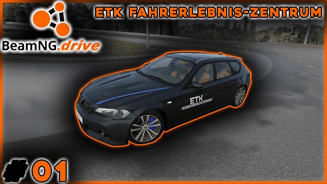 BeamNG.drive - Map Missionen - ETK Fahrerlebnis-Zentrum #1 - YouTube