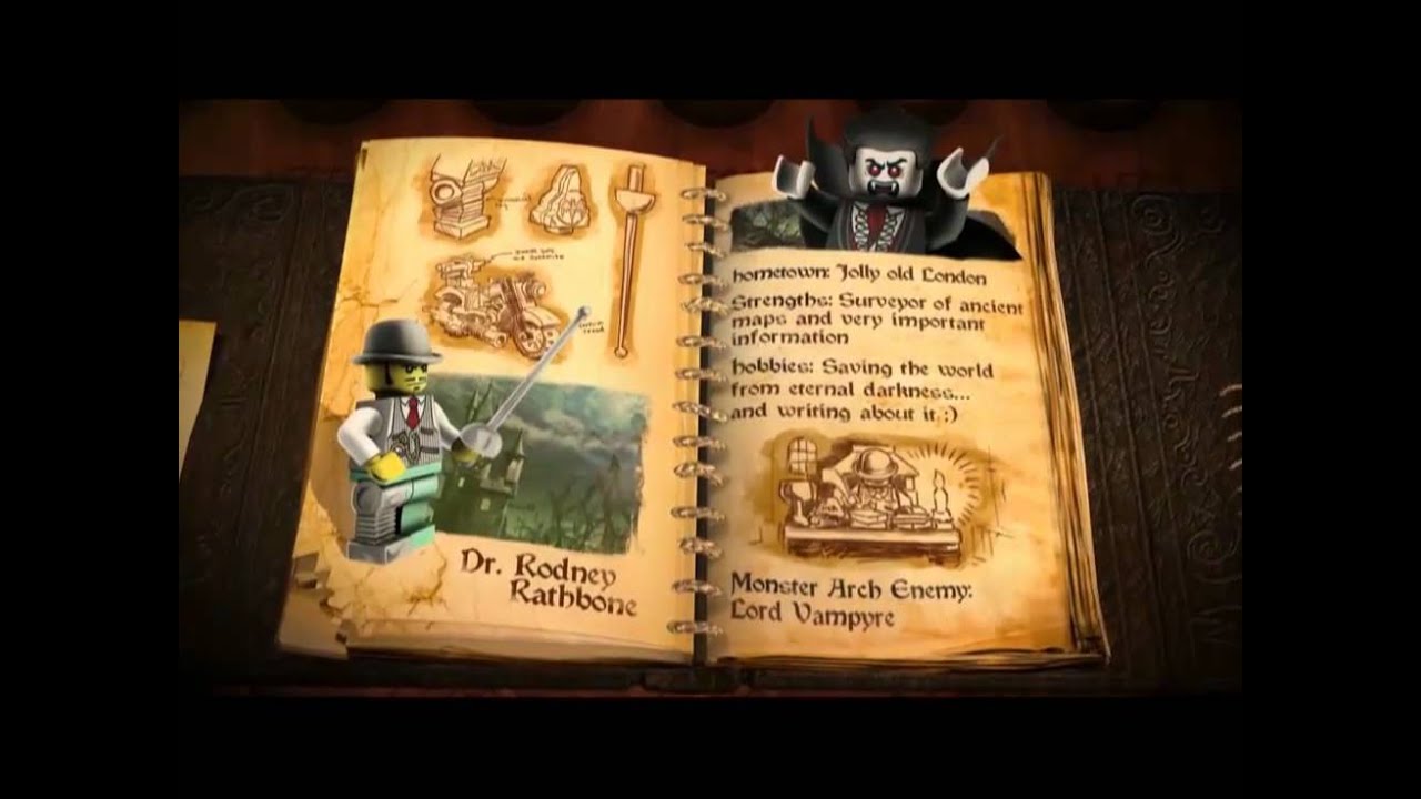 LEGO® Monster Fighters - "Dr. Rodney Rathbone" - YouTube