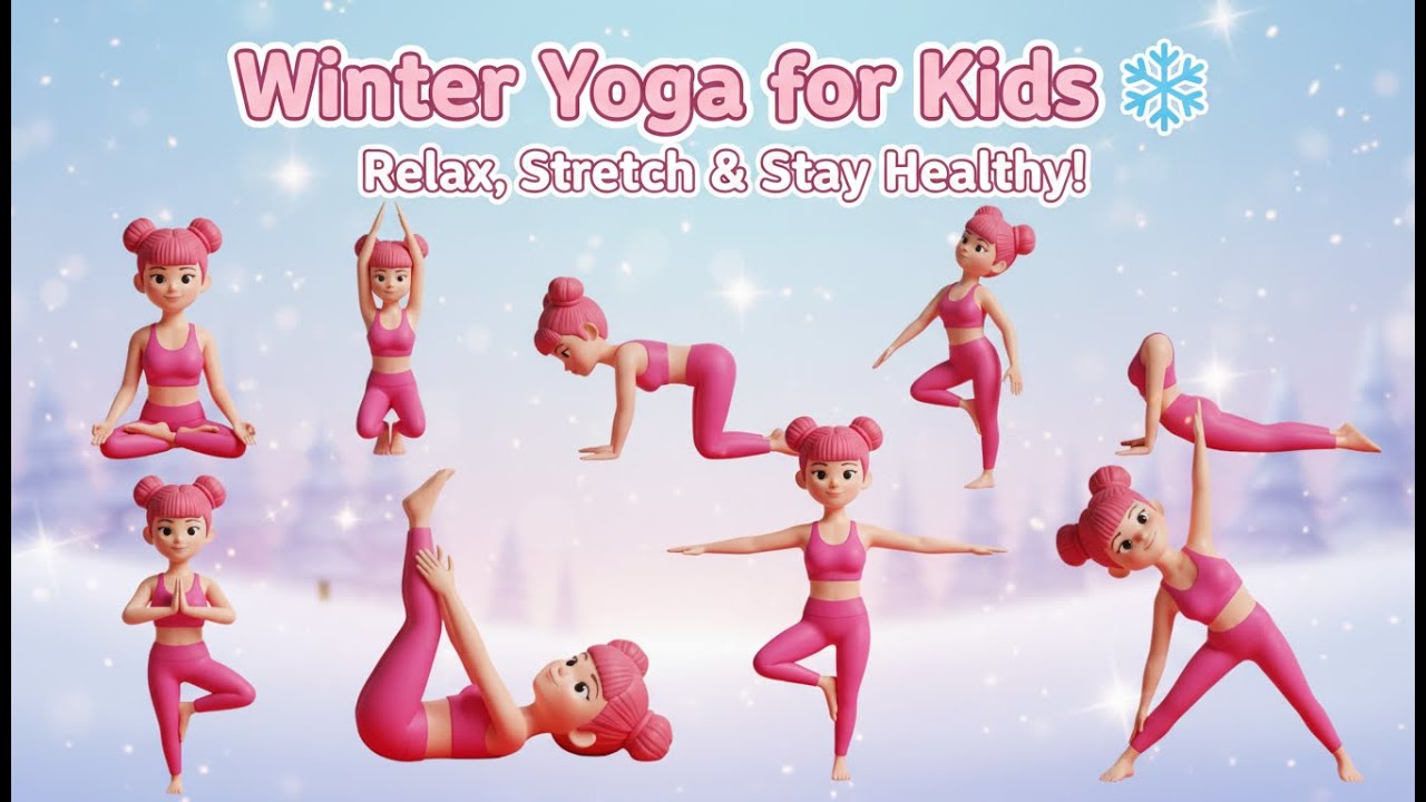 Winter Yoga for Kids | Gentle Kids Yoga for Health, Flexibility and ...