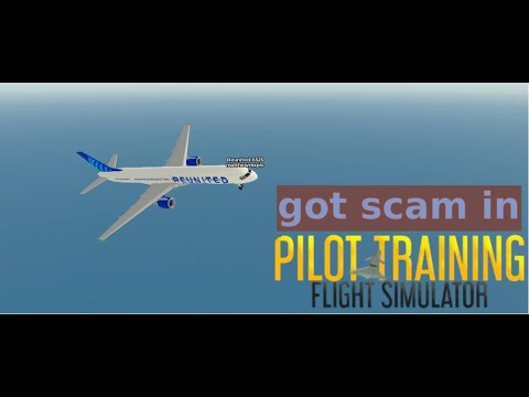 got scam a fake youtuber (pilot training flight simulator) - YouTube