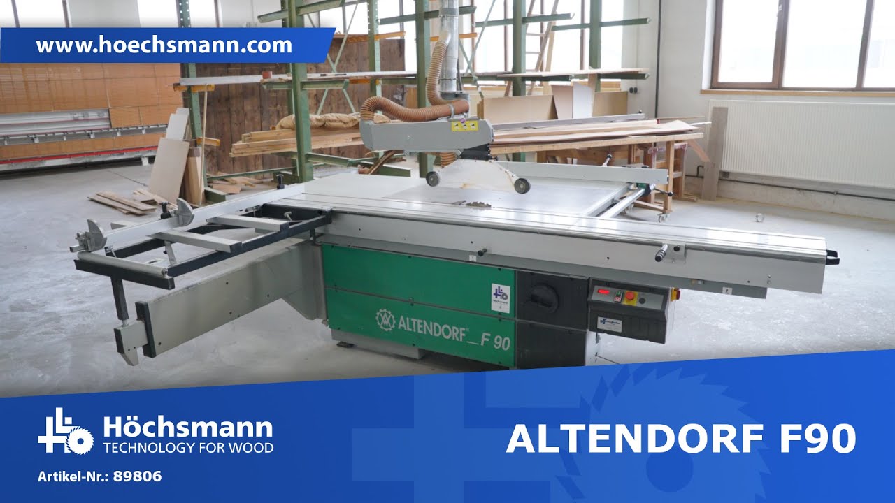 ALTENDORF F90 (Höchsmann Klipphausen) - YouTube