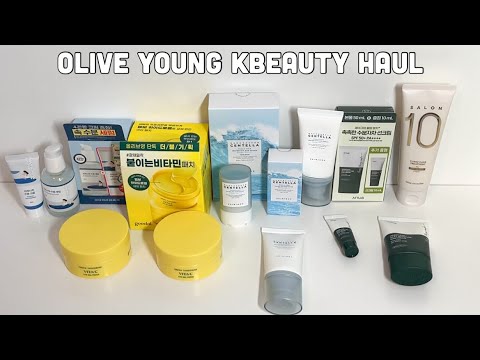 Olive Young Haul: skin1004 Sunscreen, Anua Sunscreen, Round Lab Serum ...