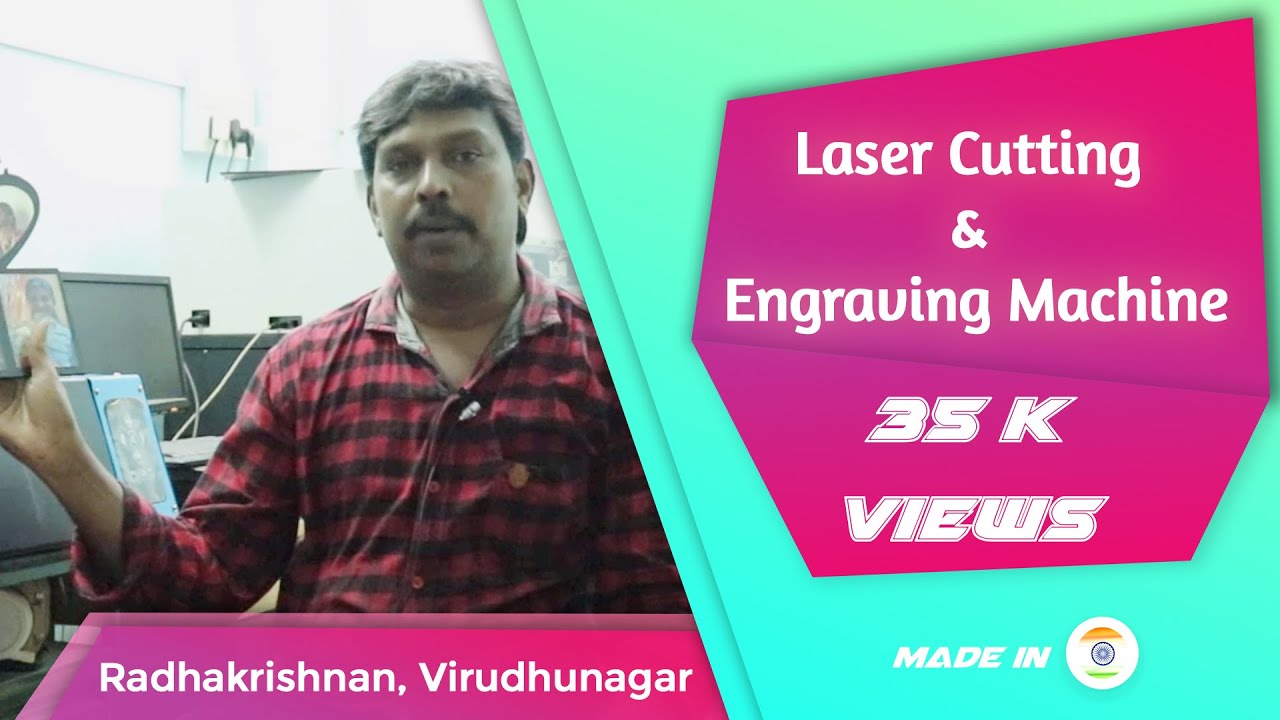 Laser Cutting & Engraving Machine | Plotbot Plus: Radhakrishnan from ...
