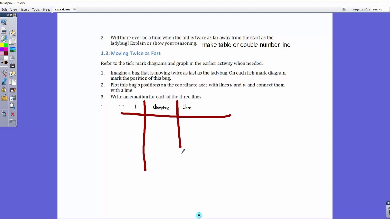 Grade 8 Illustrative Mathematics - Lesson 1 on Proportional Reasoning ...