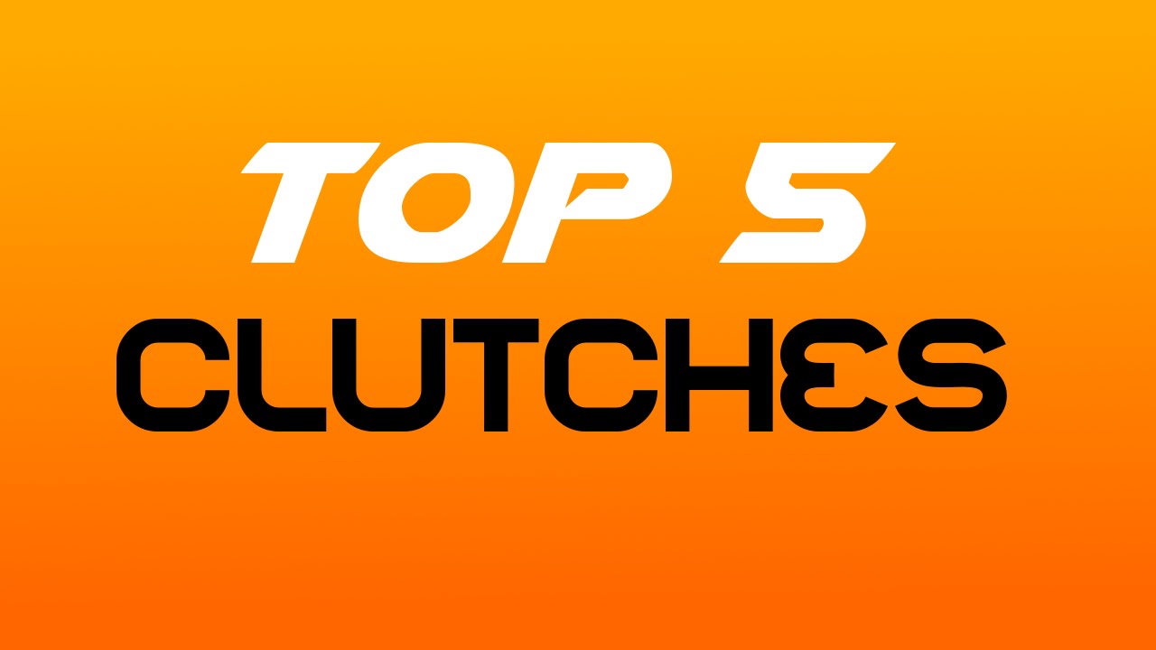 Cs Go Top 5 Clutches Youtube