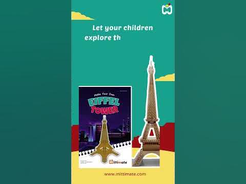 Make Your Own Eiffel Tower - YouTube