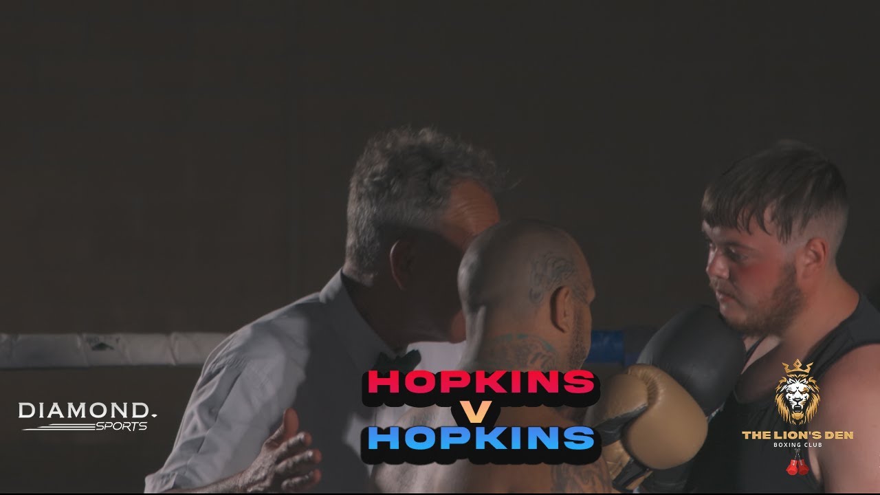 Jason Hopkins V Lee Hopkins (5th Fight Card) (Exhibition Fight) - YouTube