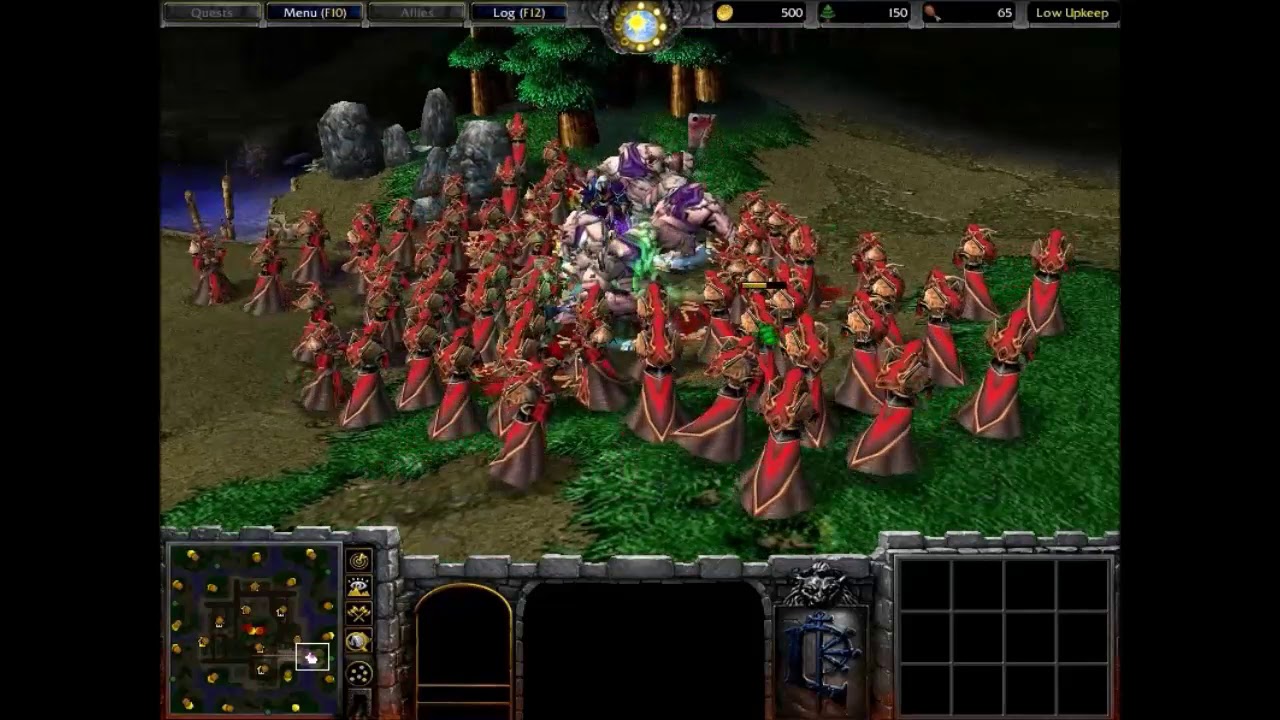 Warcraft 3 Classic: Blood Elf Acolyte - YouTube