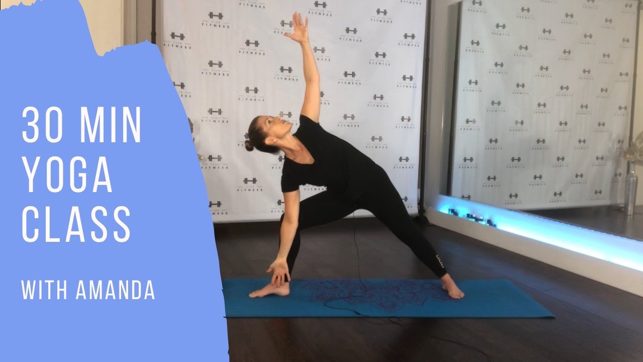 Yoga (30 Min Class) Live Stream Recording - YouTube