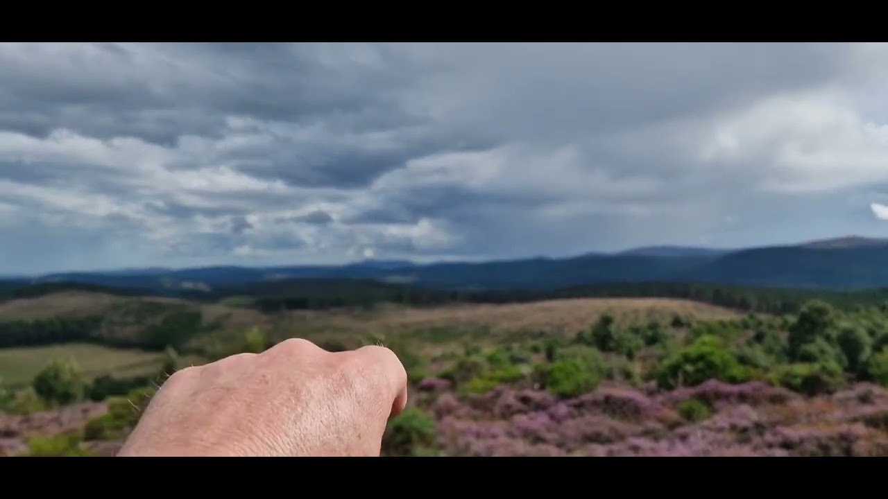Craig Dhu in the Howe o' Cromar, Aberdeenshire, Scotland 13/8/2023 ...