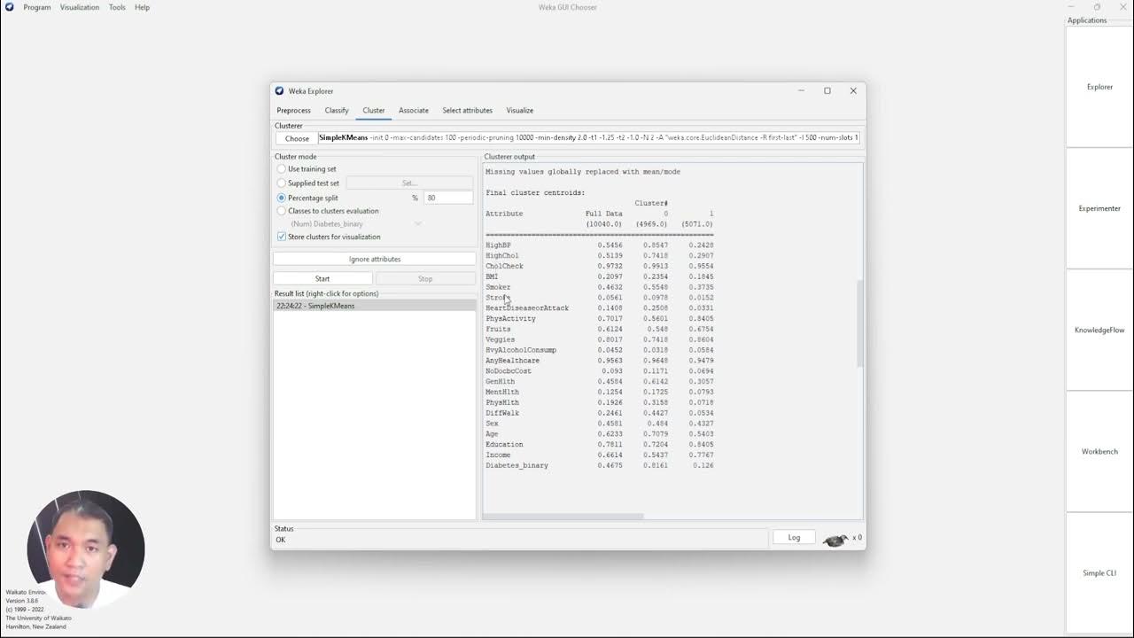 Unsupervised Machine Learning using WEKA - YouTube