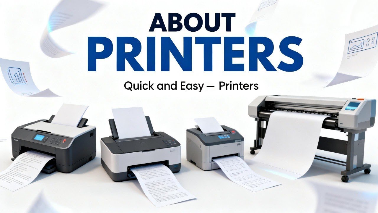 Quick & Easy: Printers - YouTube