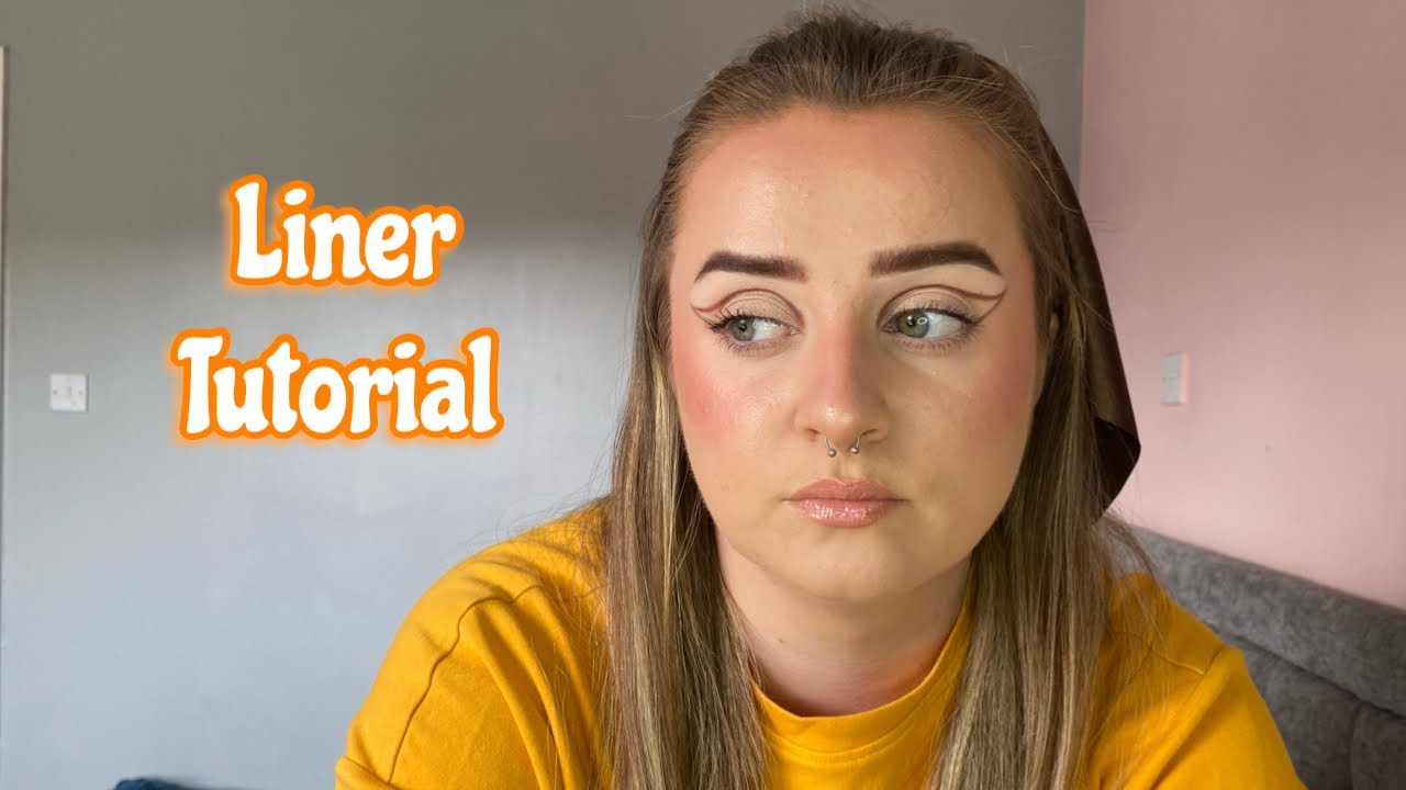 EASY GRAPHIC LINER TUTORIAL FOR BEGINNERS - YouTube