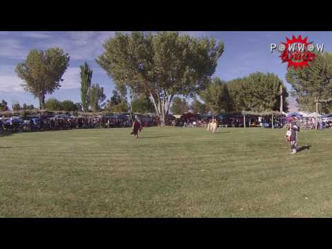 Teen Girls Traditional feat. Blood River @ Bishop California Powwow 2016
