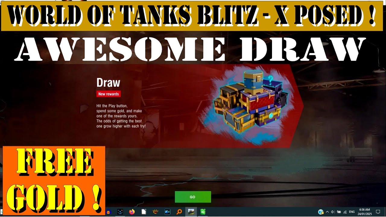 Awesome Gold Awesome Draw - World of Tanks Blitz - YouTube