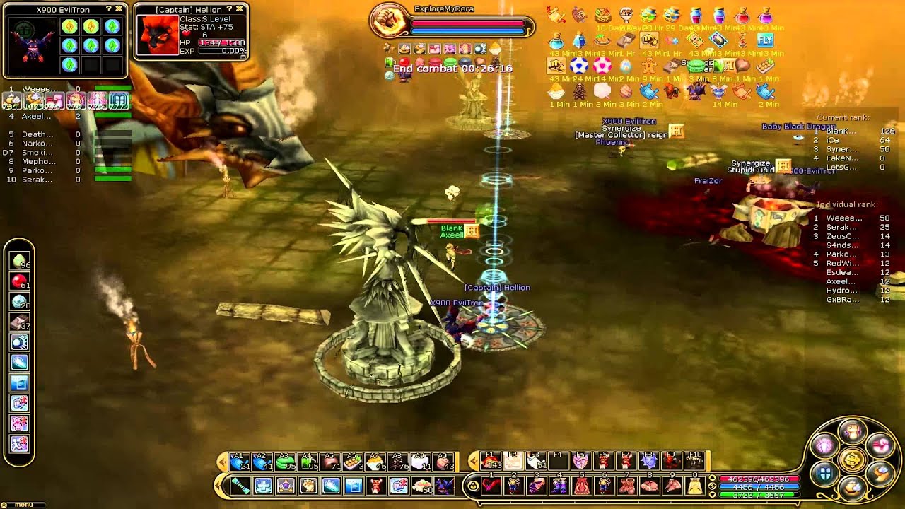 Flyff Tanuki Guild Siege 2015-10-03 PoV Axeell - YouTube