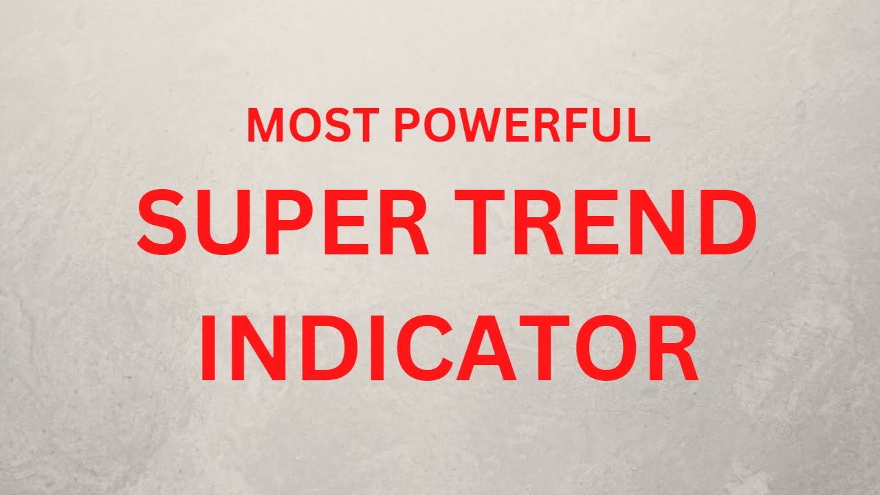 MT4 SUPER TREND INDICATOR BACKTEST AND FREE DOWNLOAD... - YouTube