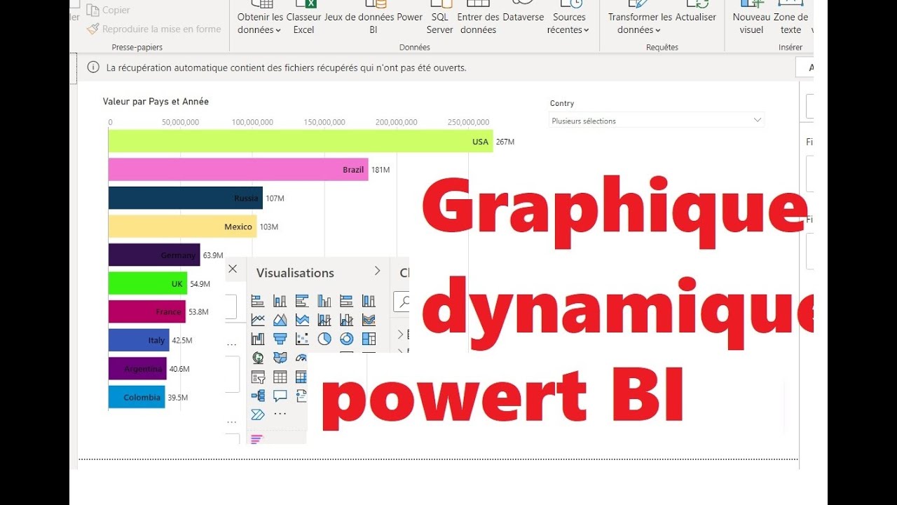 Astuce power bi graphique dynamique power bi - YouTube