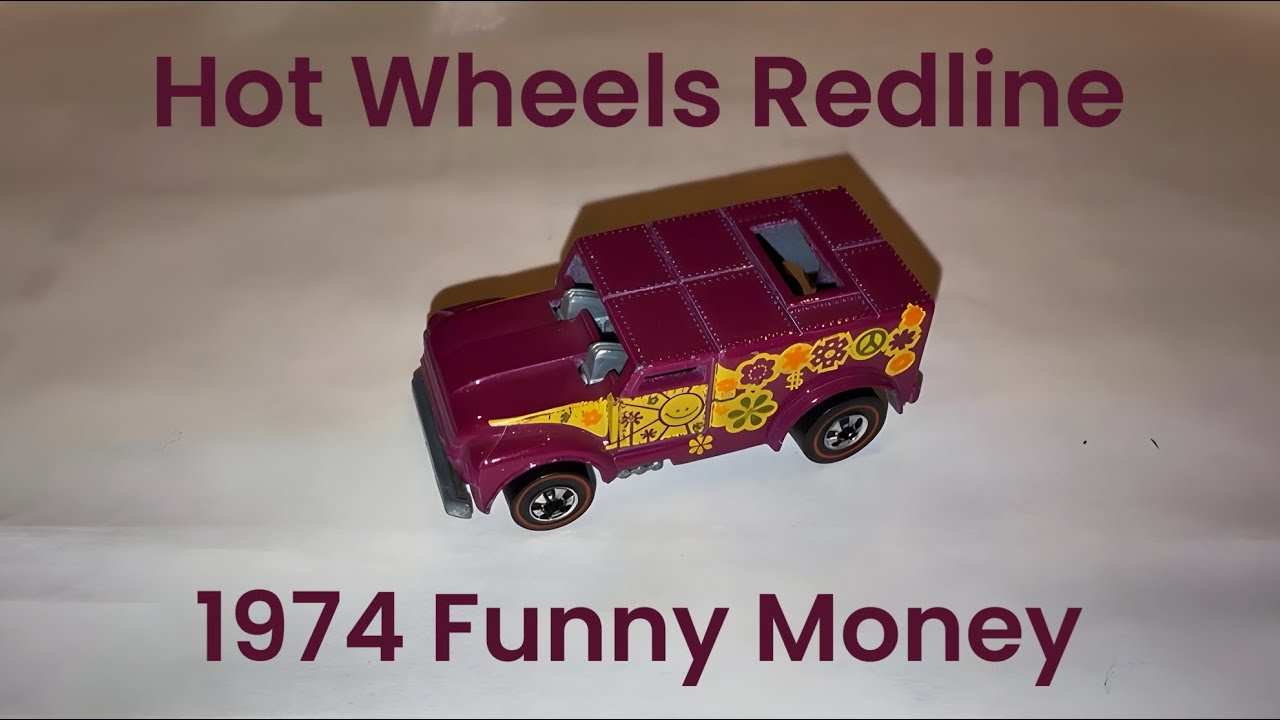 1974 Hot Wheels Funny Money Redline - YouTube