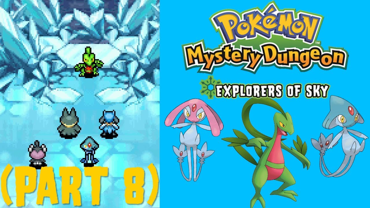 Pokemon Mystery Dungeon - Explorers of Sky (Part 8: Grovyle the Thief ...
