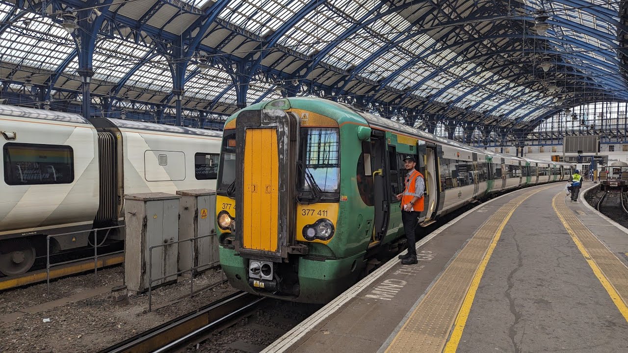 Onboard Announcements - Southern Service - Brighton to Hove! (Class 377 ...