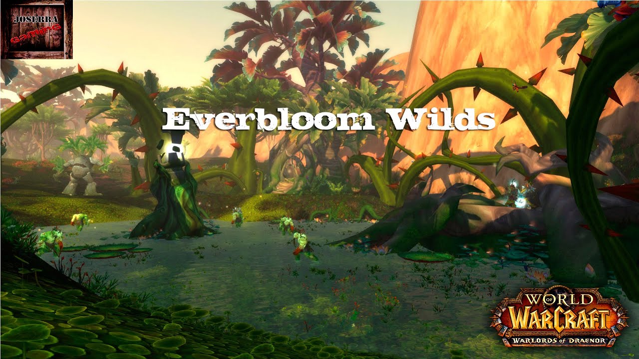 WoD: Everbloom Wilds - Picky Palate Achievement - YouTube
