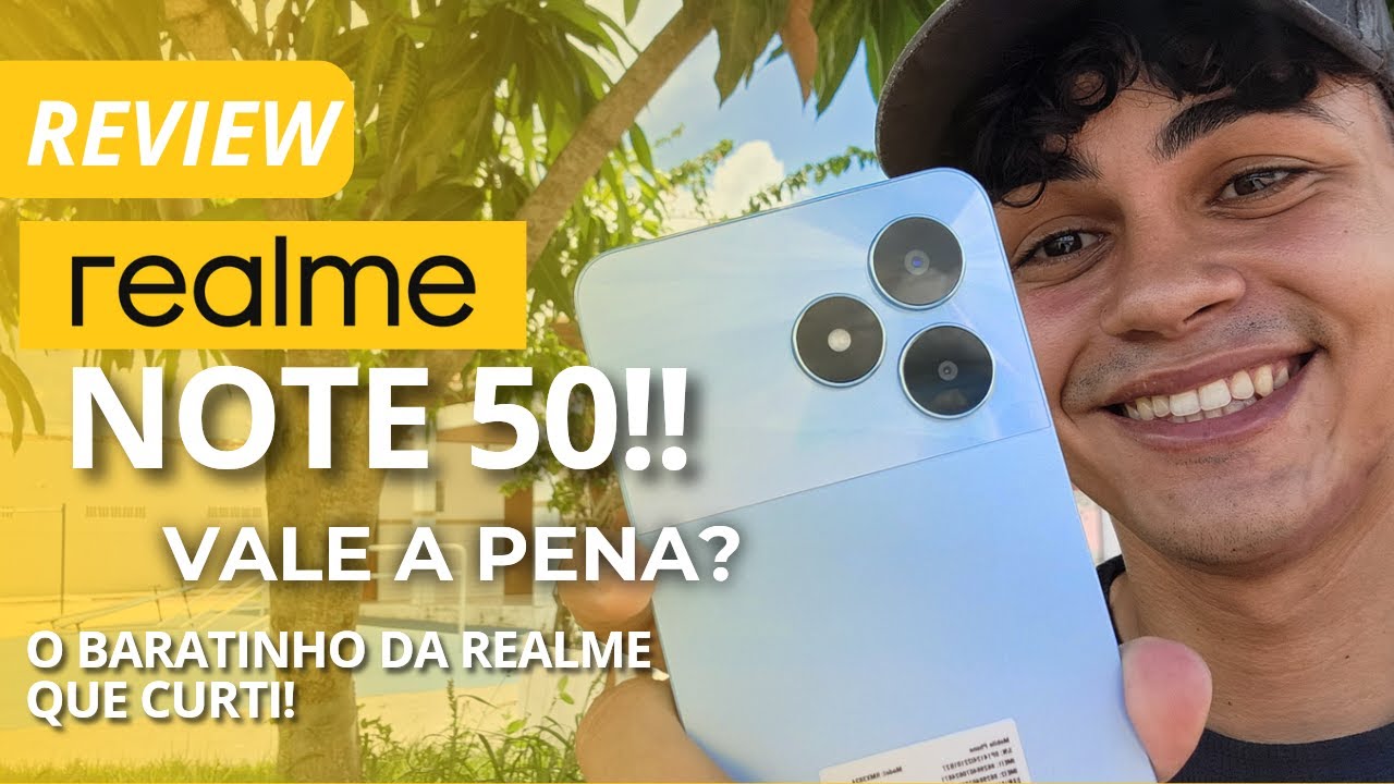 Review - REALME NOTE 50!! - O baratinho da Realme que curti! 🤯 - YouTube