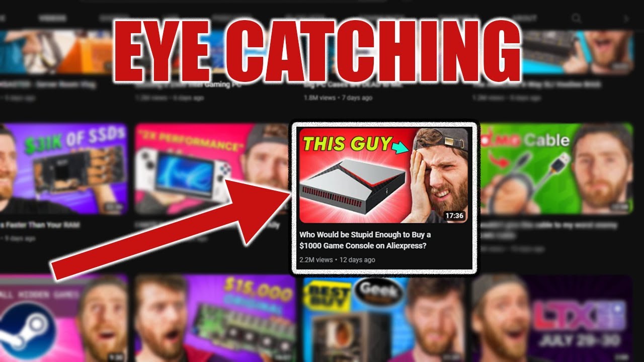 5 Easy Steps to Make an Eye Catching Thumbnail - YouTube