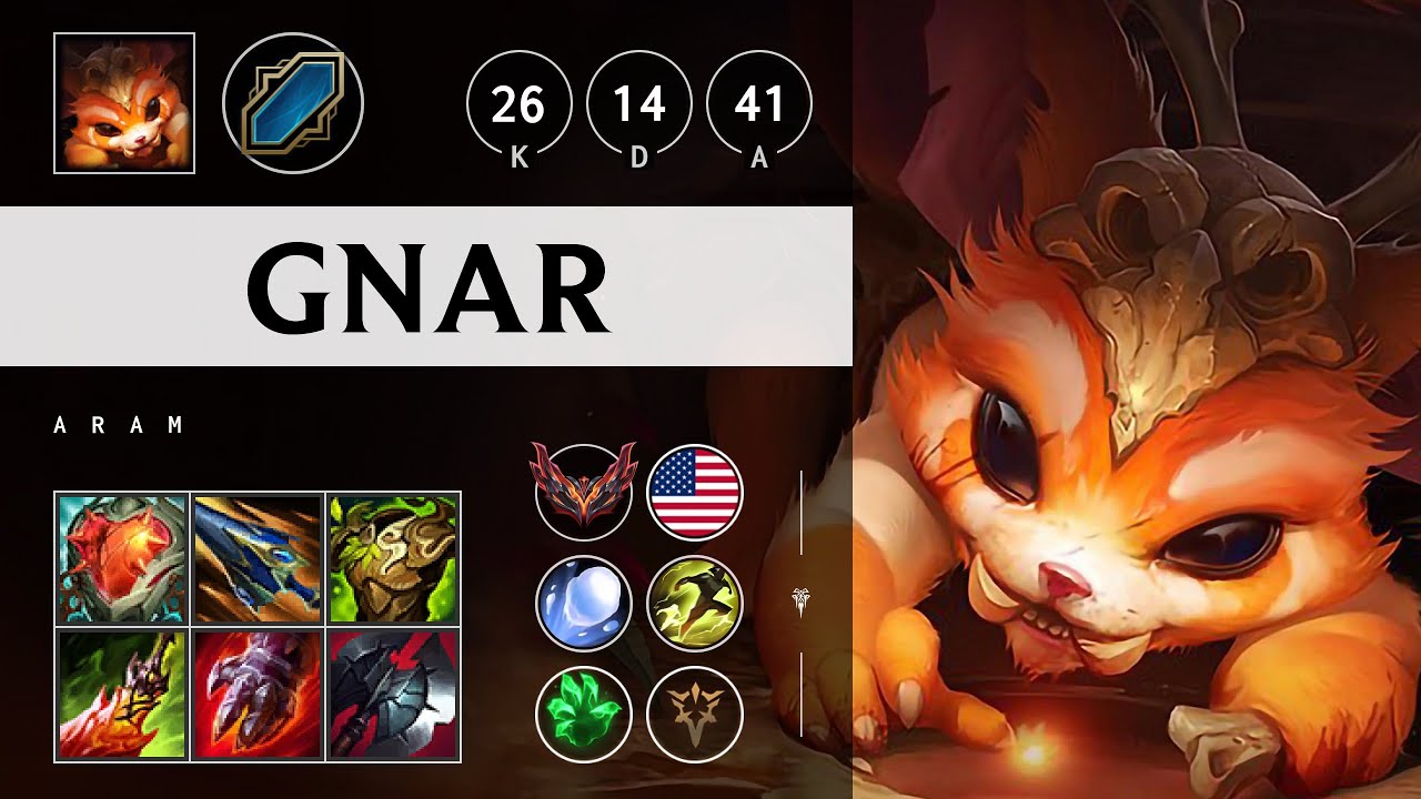 Gnar ARAM - NA Grandmaster Patch 25.13 - YouTube