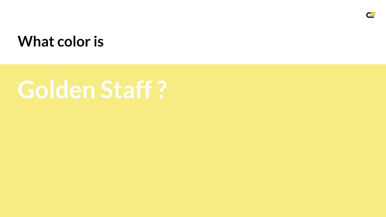 Golden Staff color #f7eb83 hex color - Yellow color - Cool color f7eb83 ...