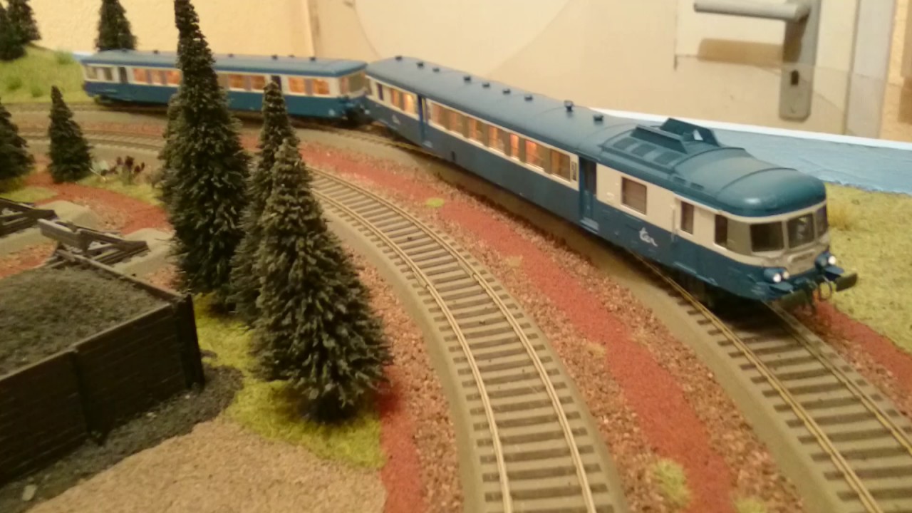 train miniature : Roco sncf X2800 - YouTube