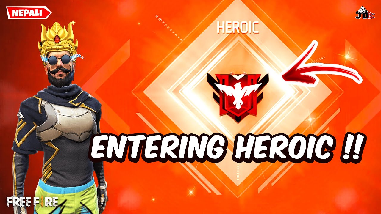 ENTERING HEROIC LOBBY TO MINUS ENEMIES RANK | FREE FIRE GAMEPLAY - YouTube