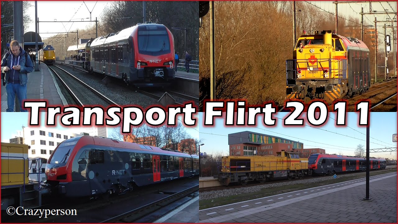 Transport Nieuwe Trein NS R-NET Stadler Flirt 2011 - YouTube