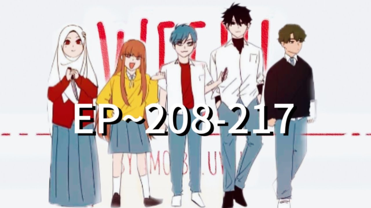 WEE!!! EP~[208-217] ||#webtoon #webseries #wee #kiki #amu #shoto #toro ...